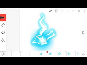 Lightning effect speed animating (flipaclip)