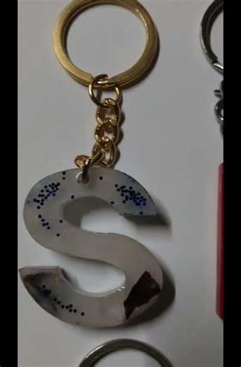 letter keychain available 40 rupees only