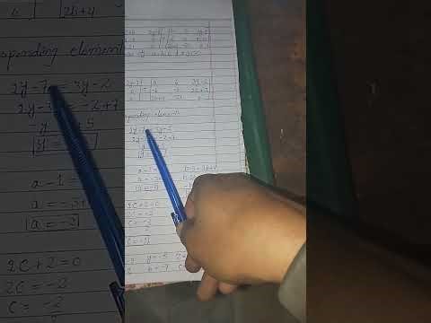 Class 9th Maths Chepter 1 Matrices exercise 1.1 question 6 Kpk book