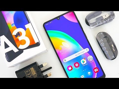 Samsung Galaxy A31 Unboxing & First Impressions!