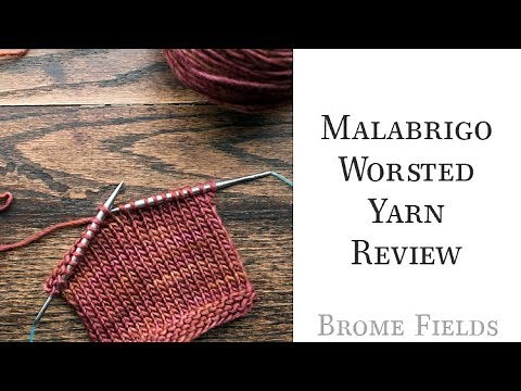 Malabrigo Worsted Yarn Review