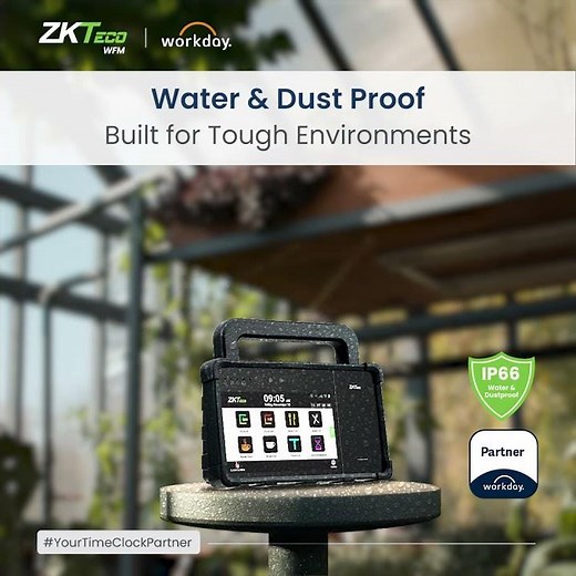 ZKTeco WFM Ultima 7P - Portable Time Clock