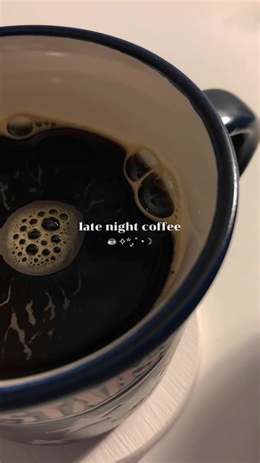 Aesthetic Night Coffee Experience