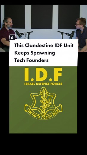 This infamous clandestine unit in the #IDF keeps spawning successful tech companies — Snyk founder (and former member of #Unit8200) Guy Podjarny on #20VC with #HarryStebbings — #unit8200 #israel #israelidefenseforces #guypodjarny #militarytiktok #softwareengineer