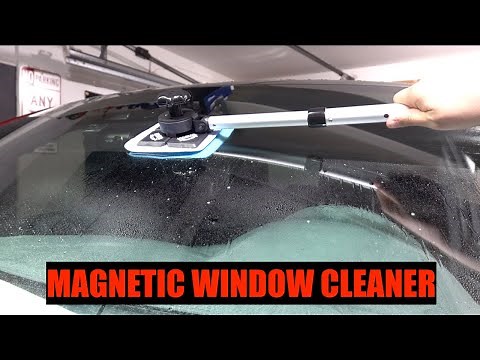 Windshield "WOW" Magnetic Window Cleaner