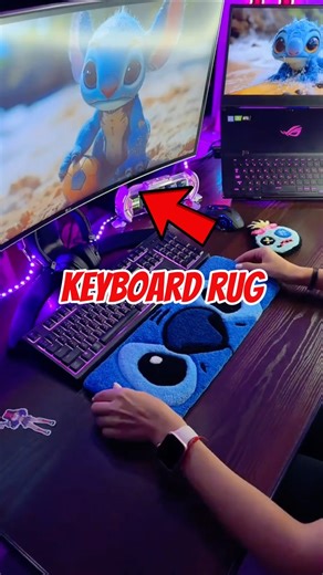 Which keyboard rug would you choose for your computer? 👨‍💻