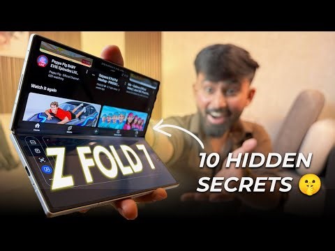 Samsung Galaxy Z Fold 7 ✨ | 10 Hidden Features, Tricks & Secret Settings (2026 Guide)