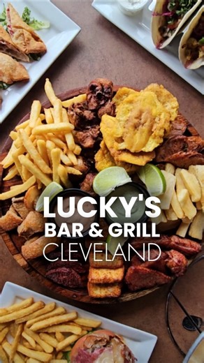 I checked out Lucky's Bar and Grill in Old Brooklyn a few weeks back. I had heard people say they have good Pizza but I didn't know they also had such a diverse menu. Pizza is just the beginning, they also have some great Dominican recipes on the menu, as well as burgers, sandwiches, pasta and even a deep fried turkey leg. And its all really good! I was really impressed with the food and the Bartenders are awesome too. | Eat Local Ohio