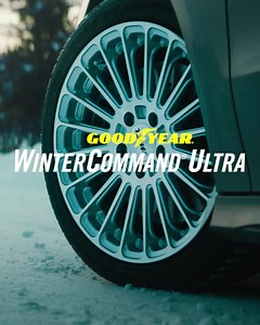 Crush the conditions with ferocious traction. This season, drive the Goodyear WinterCommand® Ultra. | Goodyear