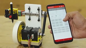 Masking Tape Pen Plotter Gets An Upgrade