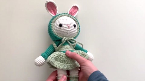 Wanderlust Bunny – Amigurumi Rabbit Doll Crochet Pattern Preview (Whimsical & Travel-Ready!)