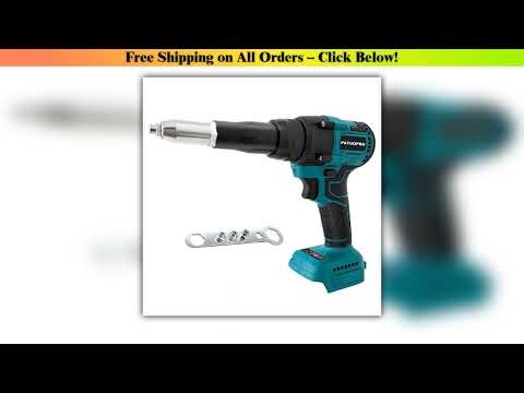 Brushless Electric Rivet Gun Cordless Rivet Nut Gun Drill Insert Automatic Riveting Tools For