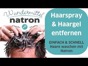 Haarspray & Haargel entfernen