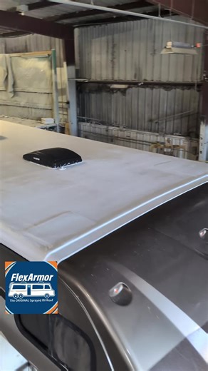 🚐 The First Polyurea RV Roof—Built to Last! 🚐 FlexArmor started as an idea in the early 2000s, but innovation takes time. Failures led to breakthroughs, driving the search for the perfect formula. The result? A one-of-a-kind RV roof that delivers: 🔥 Water-tight bond to ANY substrate ☀️ 50-year UV lifespan—built for the long haul 💪 3500 psi tear strength—no cracks, no punctures! FlexArmor is more than a coating—it’s a revolution in RV roofing. No leaks. No worries. Just adventure.#RVRoofRepla