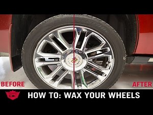 How to Wax your Wheels
