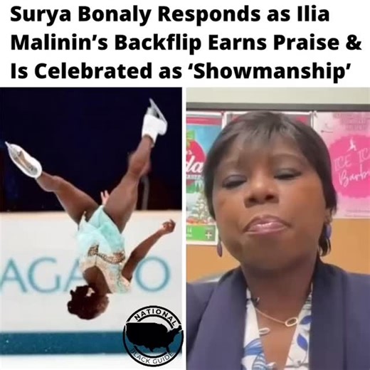 A renewed conversation in figure skating is drawing attention to one of the sport’s most memorable Olympic moments. American skater Ilia Malinin has gained widespread praise for performing a backflip, sparking comparisons to French pioneer Surya Bonaly, who discussed the renewed attention in a recent interview with CNN’s Victor Blackwell. | NationalBlackGuide.com