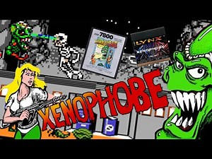Xenophobe on the Atari 7800 and Lynx