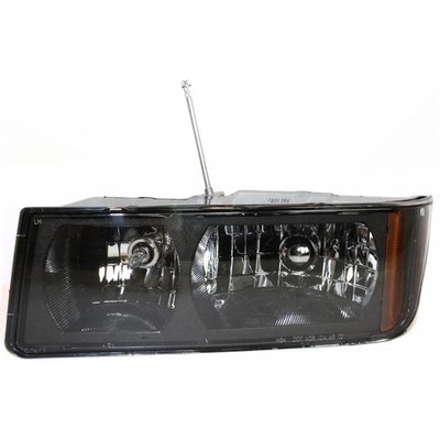 For Chevy Avalanche Headlight 2002-2006 Driver Side w/ Body Cladding GM2502219 | eBay