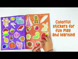 ✨ Alphabet Sticker Book for Kids | Fun Learning with A to Z Stickers | Bookford Publications