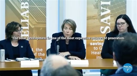 Massachusetts state leaders keep repeating that solar is the “cheapest” energy source. In reality, large-scale solar requires massive land use, new transmission infrastructure, and costly storage because it only produces power a fraction of the day. Large-scale solar cannot generate enough electricity over the year to be profitable on its own. Those costs don’t disappear. They are passed directly on to ratepayers through higher electric bills. #energy #mapoli #Massachusetts #solarpower #renewabl