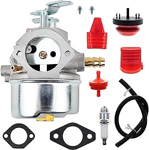Carbhub 640052 Carburetor for Tecumseh 640054 640349 640058 640058A Snow Blower Generator Chipper Shredder HMSK80 HMSK90 8hp 9hp 10hp LH318SA LH358SA OREGON 50-659 STENS 520-926 Carb 640054 Carburetor