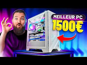 This 100% White Gaming PC for €1,500 is MAGNIFICENT! (Assembly and testing)
