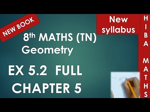 8th maths chapter 5 exercise 5.2 full answers tn samacheer hiba maths