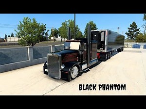 HATERBILT BLACK PHANTOM 389 pete American truck simulator