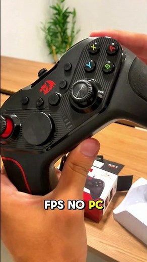 Controle Redragon G710 Rift: Preciso, Confortável e Pronto para o Jogo!