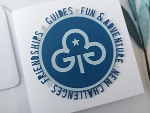 Girl Guides Card | New Guide | Thank You Brownie Leader Card | Girlguiding | Well Done Girl Guide | Guides - Etsy UK