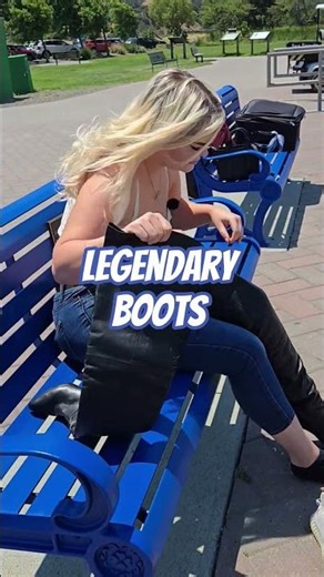 "Legendary Boots" Our new Model Harley in Thigh Boots.