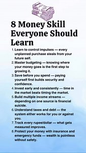 417K views · 2.8K reactions | 8 Money skills everyone should learn | Advanced Life Skills | Facebook