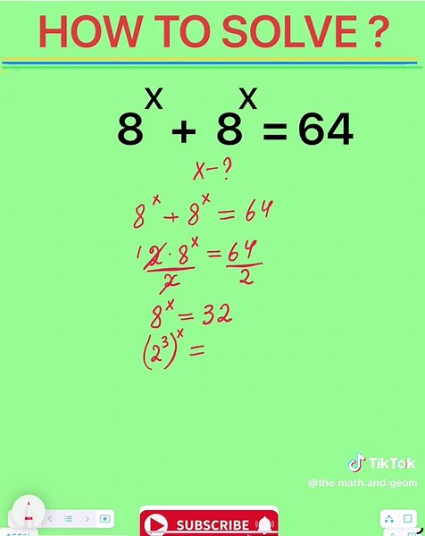 HOW TO SOLVE #math #education #for #fun #tiktok
