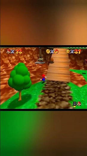TAS Super Mario 64 N64 - Behind Chain Chimp's gate