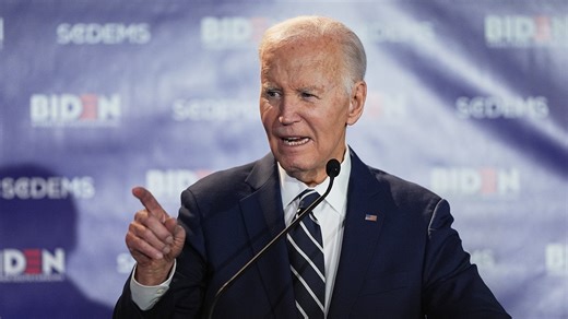 Biden accuses the Trump administration of squandering leadership role in the world