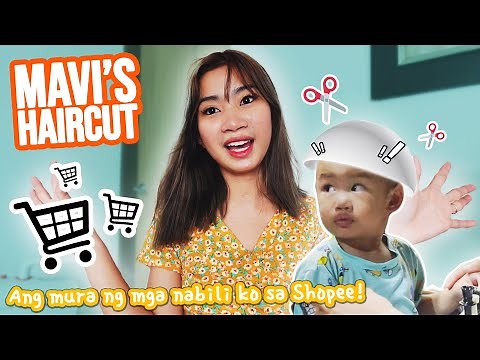 MAVI’S NEW HAIR CUT | SHOPEE 6.6 MID YEAR SALE ( HAUL )