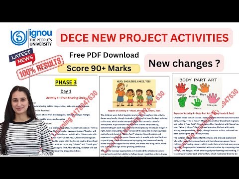 Free DECE New Project 2025 IGNOU Level Up Learning Simran Gumber
