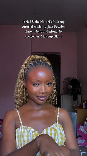 I didn’t think this Makeup would eat this good!!!✨Thanks Uche 🥹❤️