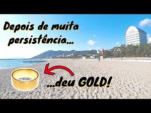 Olha o tamanho do anel, primeiro ouro do ano! お宝さがし