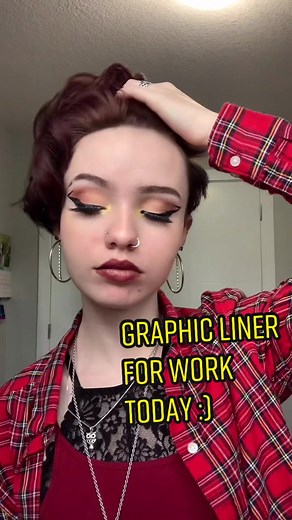 Fun Makeup Look with Graphic Liner Tutorial