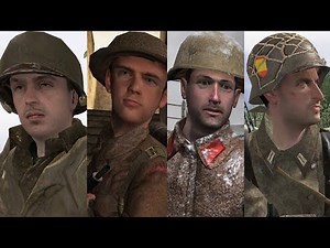 Call of Duty 2 - All Multiplayer Characters Voice Lines