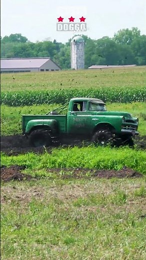 Classic Truck Mud Bogging