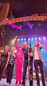 It started with a whisper and that's when #NeonTrees was LIVE at the Fremont Street Experience! #DowntownRocks | Fremont Street Experience