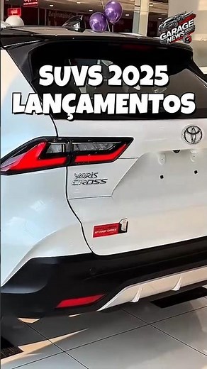 NOVOS SUVs 2025! OS LANÇAMENTOS MAIS INSANOS DO ANO!