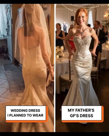 I (27F) was getting married in my aunt’s backyard, cozy and casual. My dad’s girlfriend, Janine, tried to upstage me—she picked a white, lacy gown and even asked my seamstress for a more glamorous replica of my dress. I stayed calm. When she showed up in her mermaid gown, my guests were all casually dressed. Her face turned red, and everyone applauded. (check in the first comment👇) | Savior And Redeemer