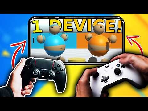 11 BEST 1-Device Local Multiplayer Games For Android & iOS!