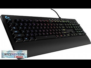 Logitech G213 Prodigy Gaming Keyboard LIGHTSYNC RGB Backlit Keys Spill Resistant Review