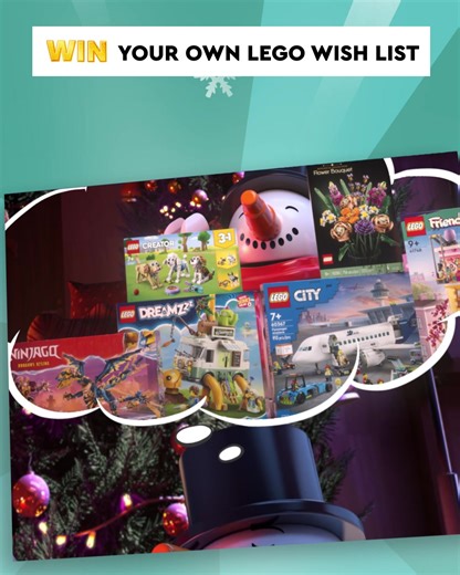 146K views · 2.3K reactions | Can you imagine your LEGO dreams coming true? Check our Holiday catalog & sign up for a chance to WIN your wish list! | LEGO | Facebook