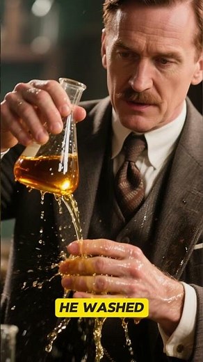 The Man Who Made Fireproof Clothes… Out of Gasolin 😄😂 #shorts