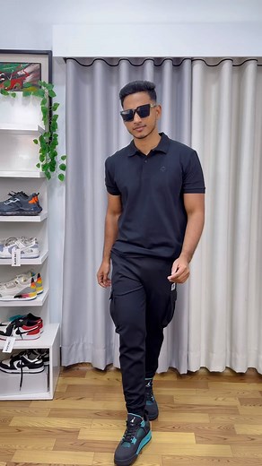 15K views · 104 reactions | Feel Like a Commando Force  100% cotton Polo with Cargo Joggers掠 Inbox us or visit website for product details  | BLACK RACE | Facebook